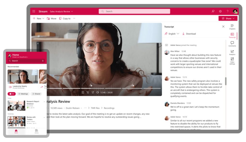 Microsoft Stream: Mở rộng giới hạn - Khám phá sức mạnh Dịch vụ lưu trữ ...