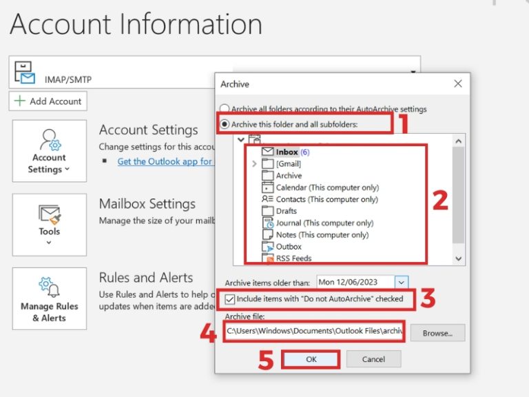 Archive là gì? Chi tiết cách archive mail Outlook nhanh chóng ...