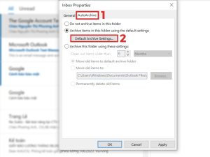 Archive là gì? Chi tiết cách archive mail Outlook nhanh chóng - Microsoft for Business - FPT ...