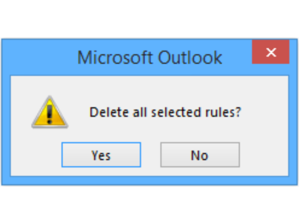Làm sao để xóa rule trong Outlook hoặc tắt các quy tắc đã tạo ...