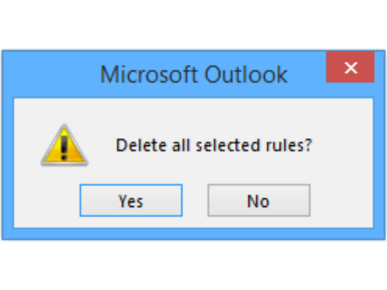 Làm sao để xóa rule trong Outlook hoặc tắt các quy tắc đã tạo ...