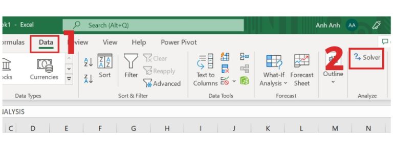 Excel Solver là gì? Cách sử dụng Solver trong Excel chi tiết