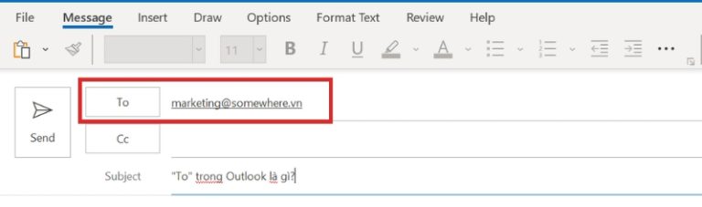 CC trong email là gì? Dùng CC và BCC trong Outlook như thế nào ...