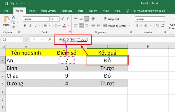 Cách sử dụng hàm IF trong Excel kèm ví dụ cụ thể - Microsoft for Business - FPT Smart Cloud