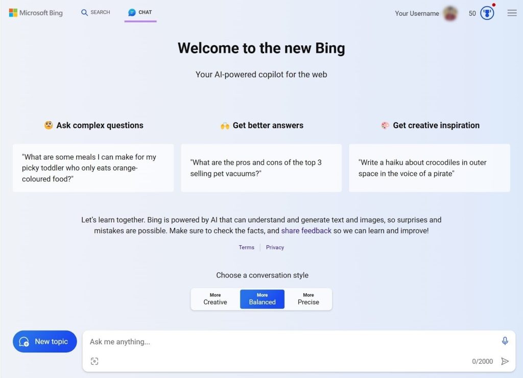 8 mẹo sử dụng Bing Chat hiệu quả, tối ưu hiệu suất nhất