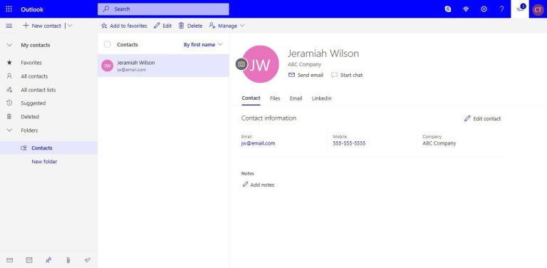 Bí quyết quản lý danh bạ với Address Book trong Outlook - Microsoft for ...