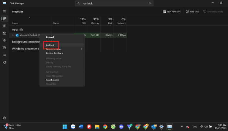 Cách khắc phục lỗi Search not working in Outlook hiệu quả - Microsoft ...
